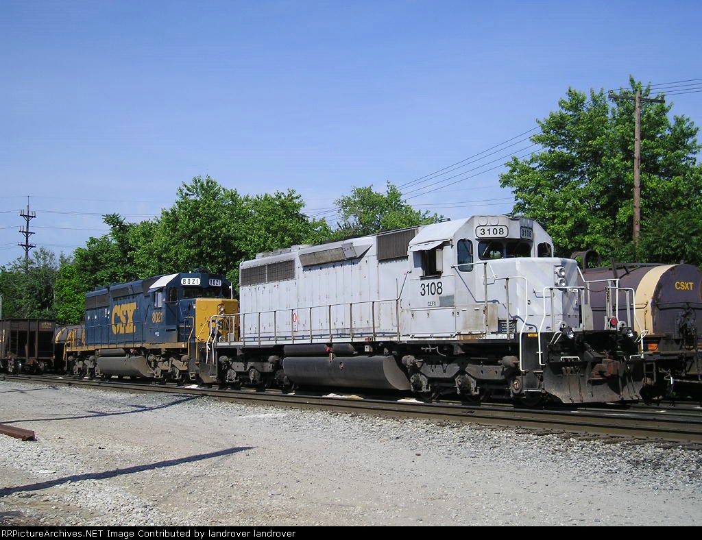 CEFX 3108 On CSX J 790 West